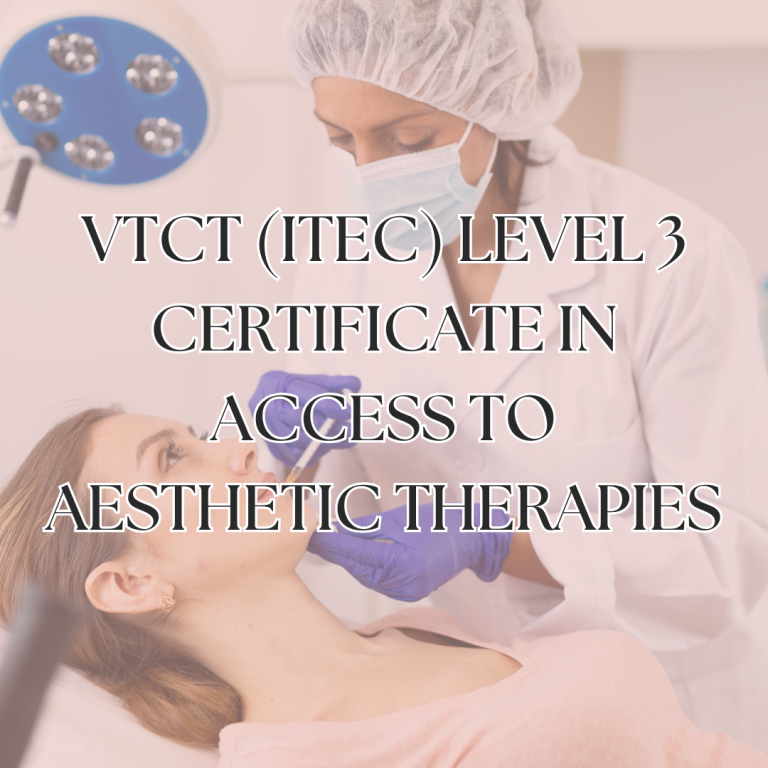 VTCT Diplomas - Hampson Training | New Regulations Soon Here